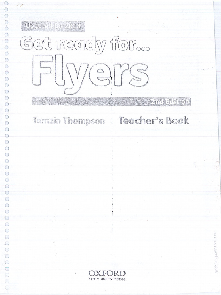 Get Ready for Flyers Answer Key | PDF
