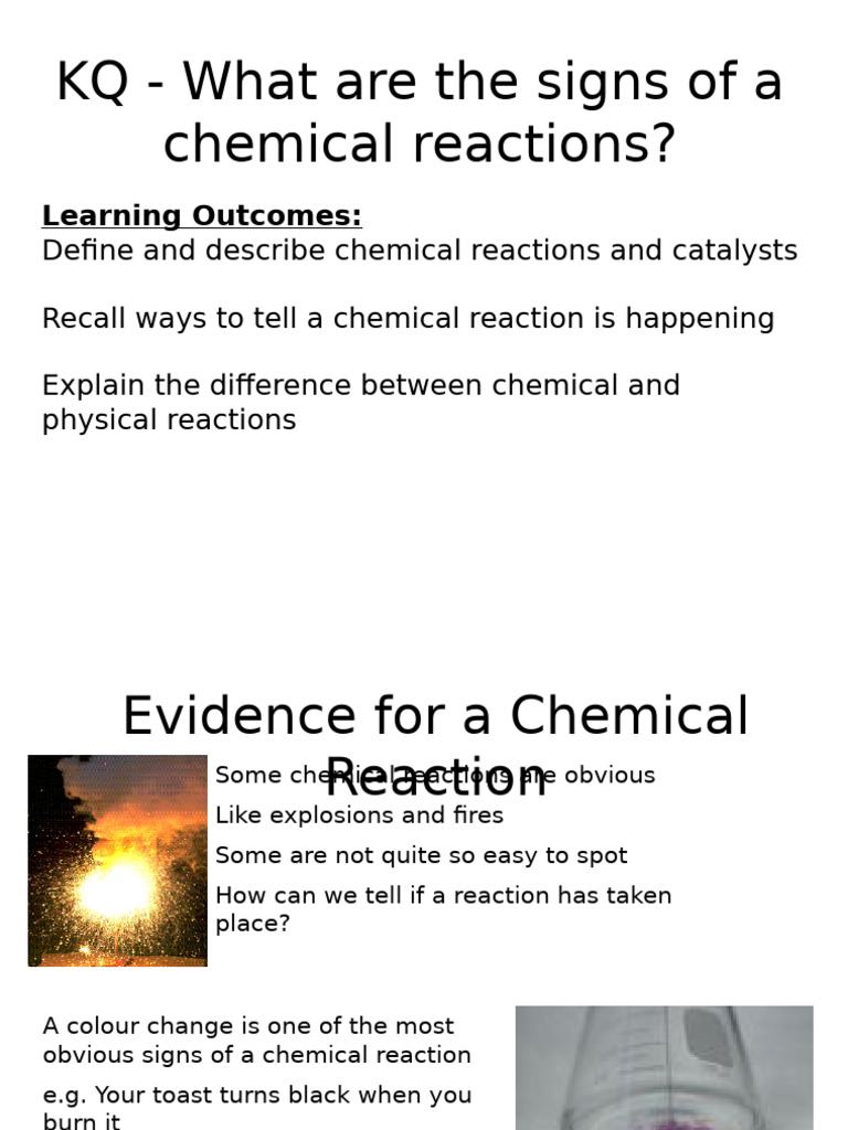 Chemical Reactions Lesson | PDF | Solubility | Mixture