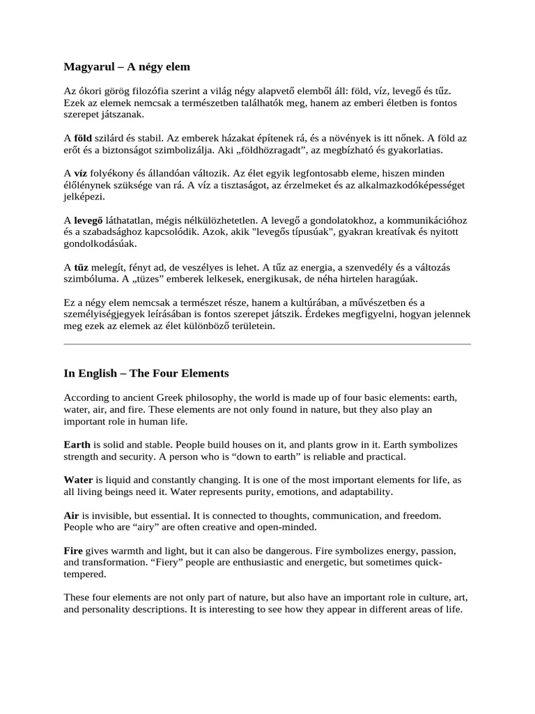 4 Elem | PDF