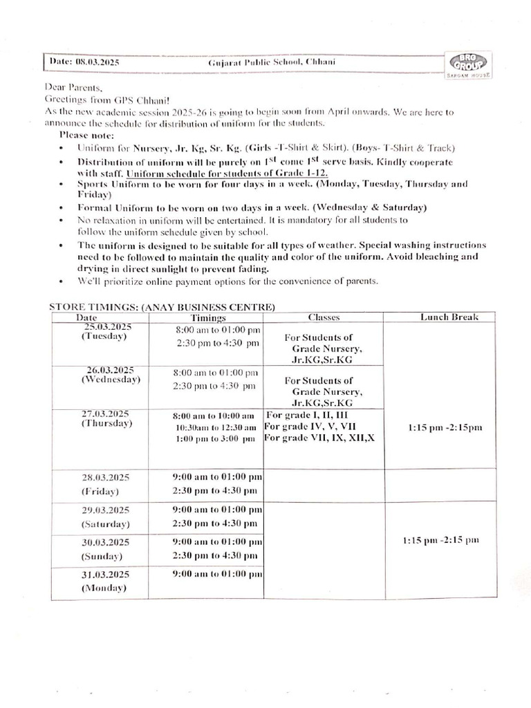 Store Circular | PDF