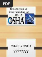 Introduction To Osha | PDF | Wellness