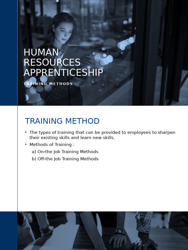 HUMAN RESOURCES Apprenticeship | PDF
