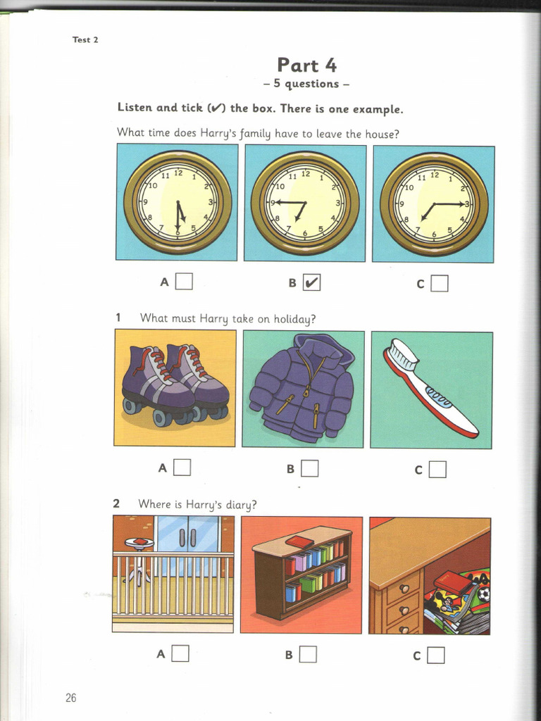 Yle Flyers Tests (6) | PDF