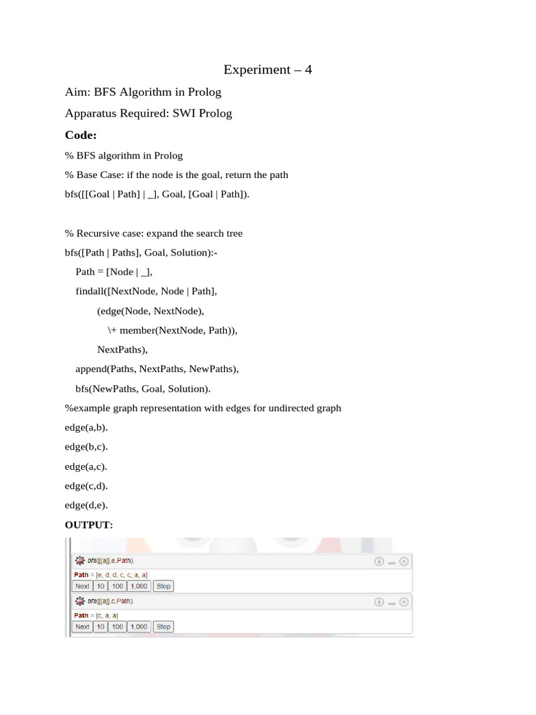 Experiment 4 | PDF