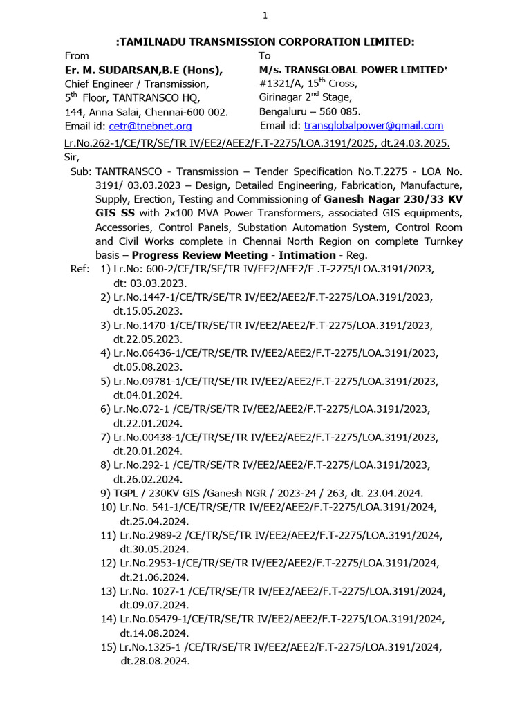 Ganesh Nager SS Review Meeting Intimation | PDF | Power (Physics ...