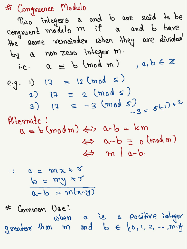 Congr Uence | PDF