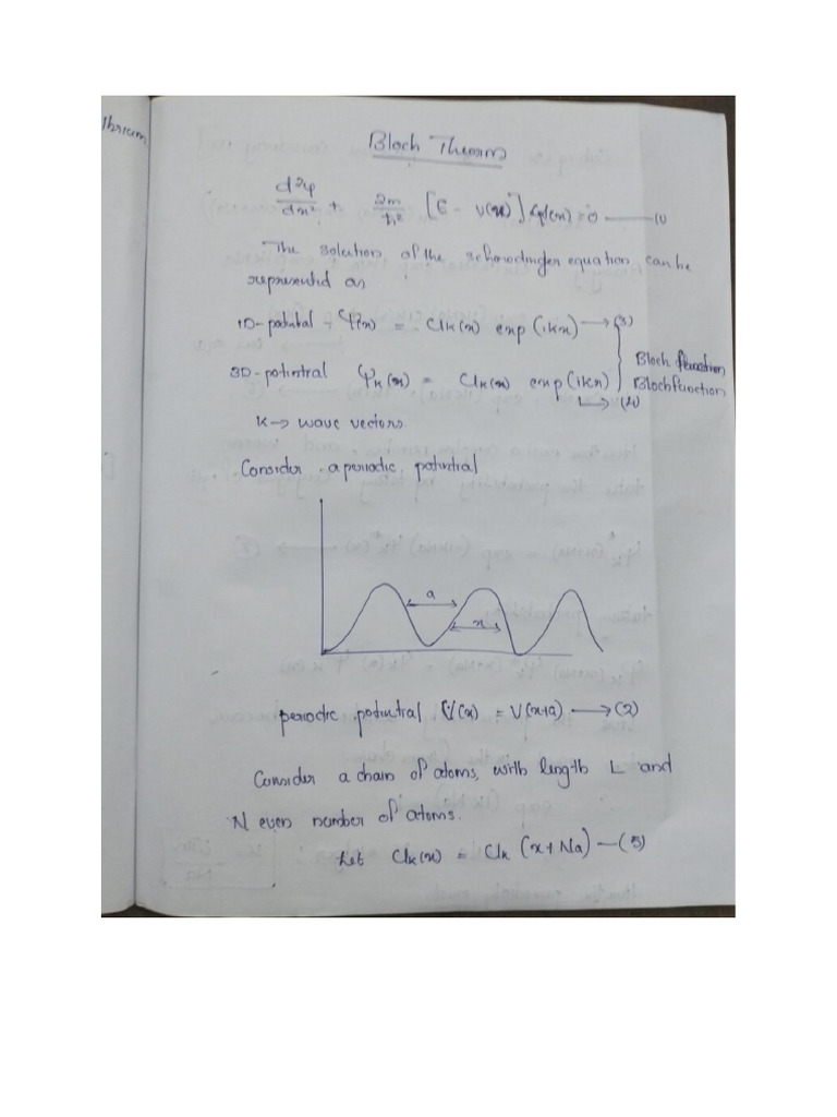 Understanding the Kronig-Penney Model | PDF