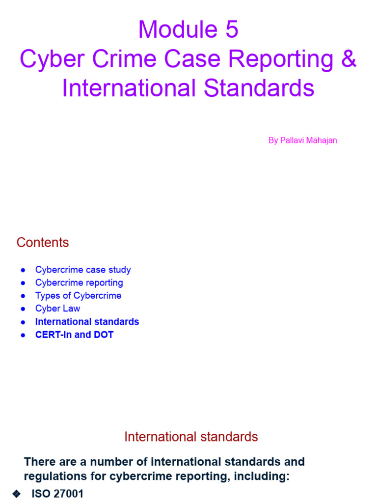 EH CS Module 5 PPT 2 | PDF | Security | Computer Security