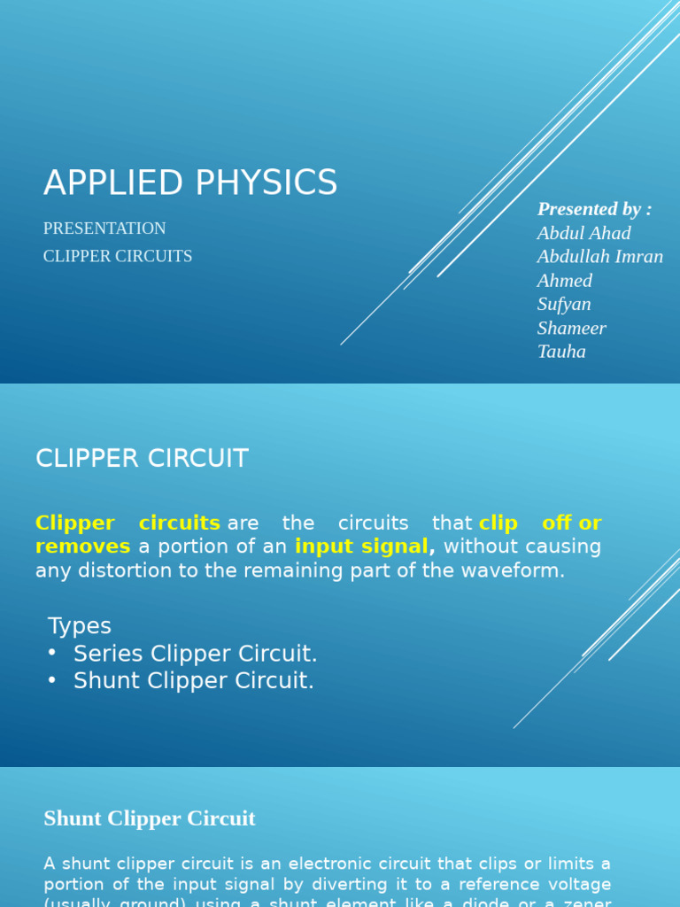 APPLIED PhySICS | PDF