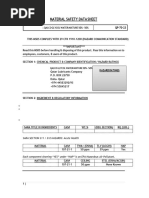 A188-4 Safety Data Sheet | PDF | Firefighting | Occupational Safety And ...