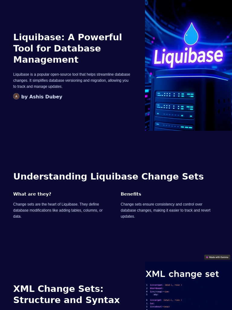 Liquibase A Powerful Tool For Database Management | PDF | Databases | Database Index