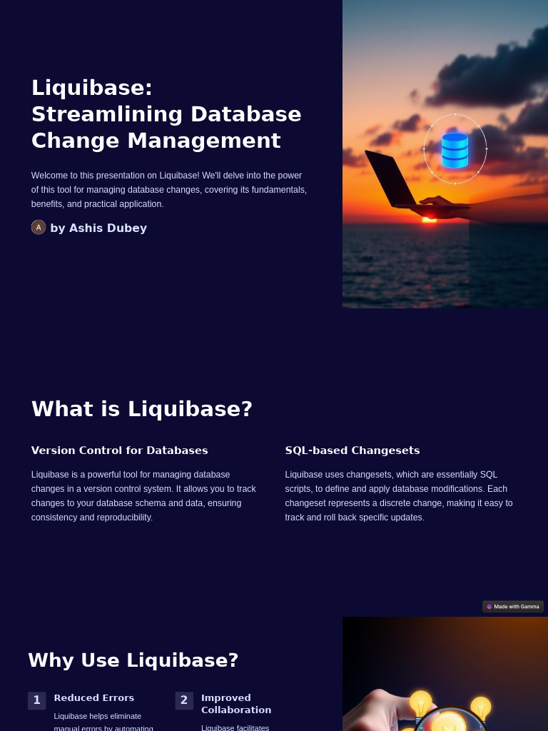 Liquibase Streamlining Database Change Management | PDF | Databases | Version Control