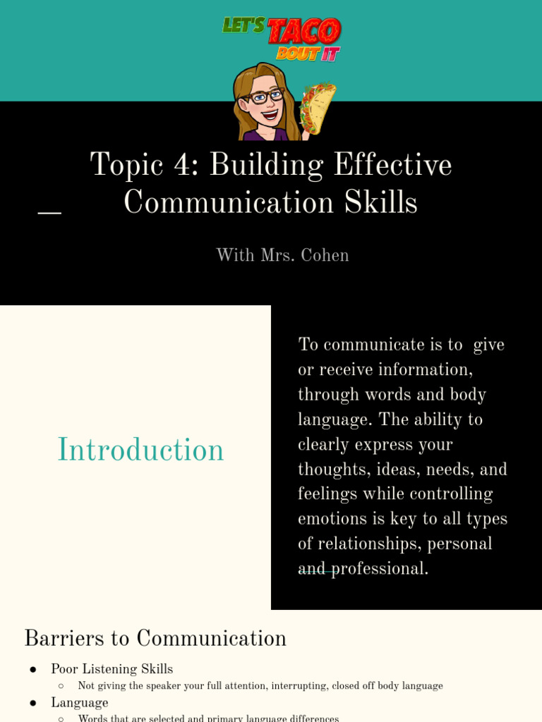 Mastering Effective Communication Skills | PDF | Communication | Thought