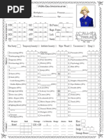 Delta Green Character Sheet Guide | PDF | Tabletop Games | Role Playing