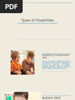 IDEA's 13 Disability Categories Explained | PDF | Autism | Disability