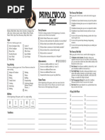 Brindlewood Bay Play Sheets | PDF