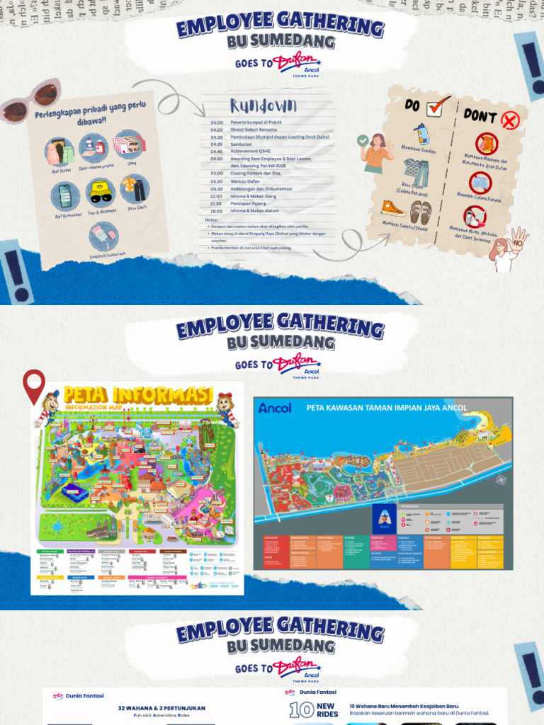 Rundown Employee Gathering 2025 | PDF