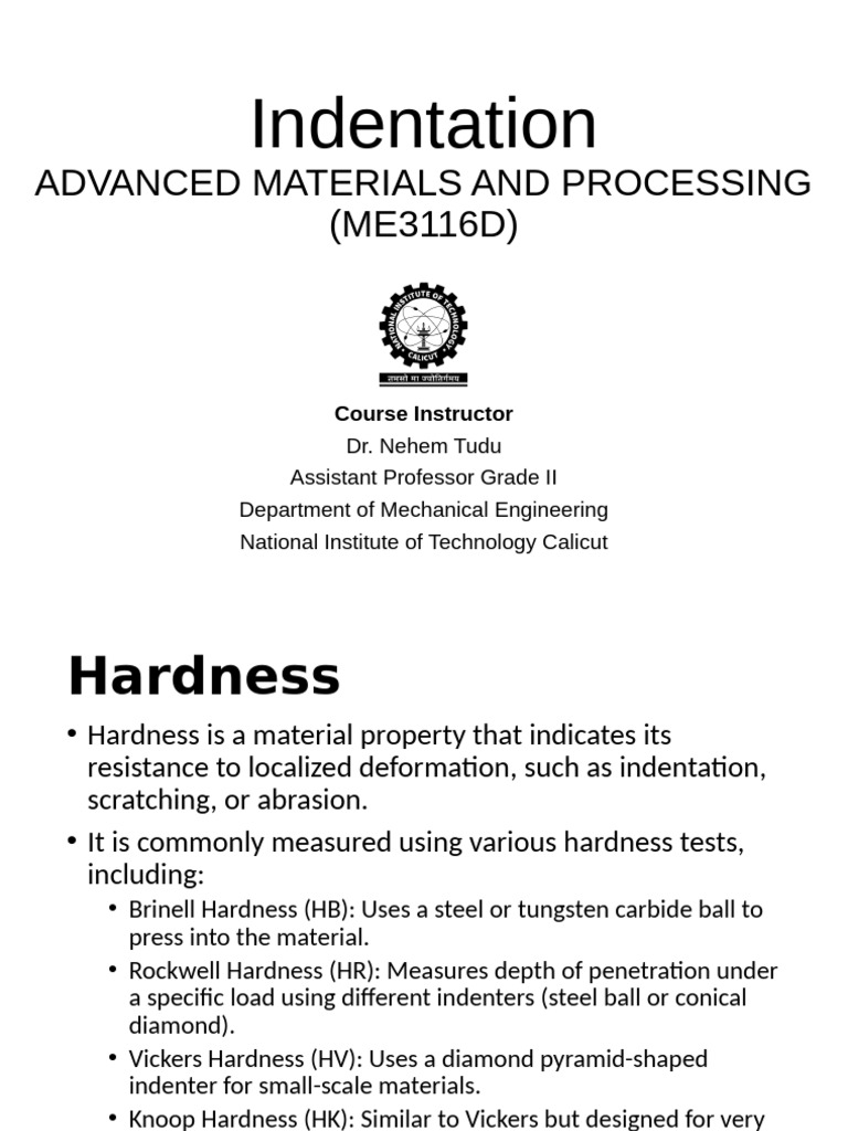 Understanding Hardness Testing Methods | PDF