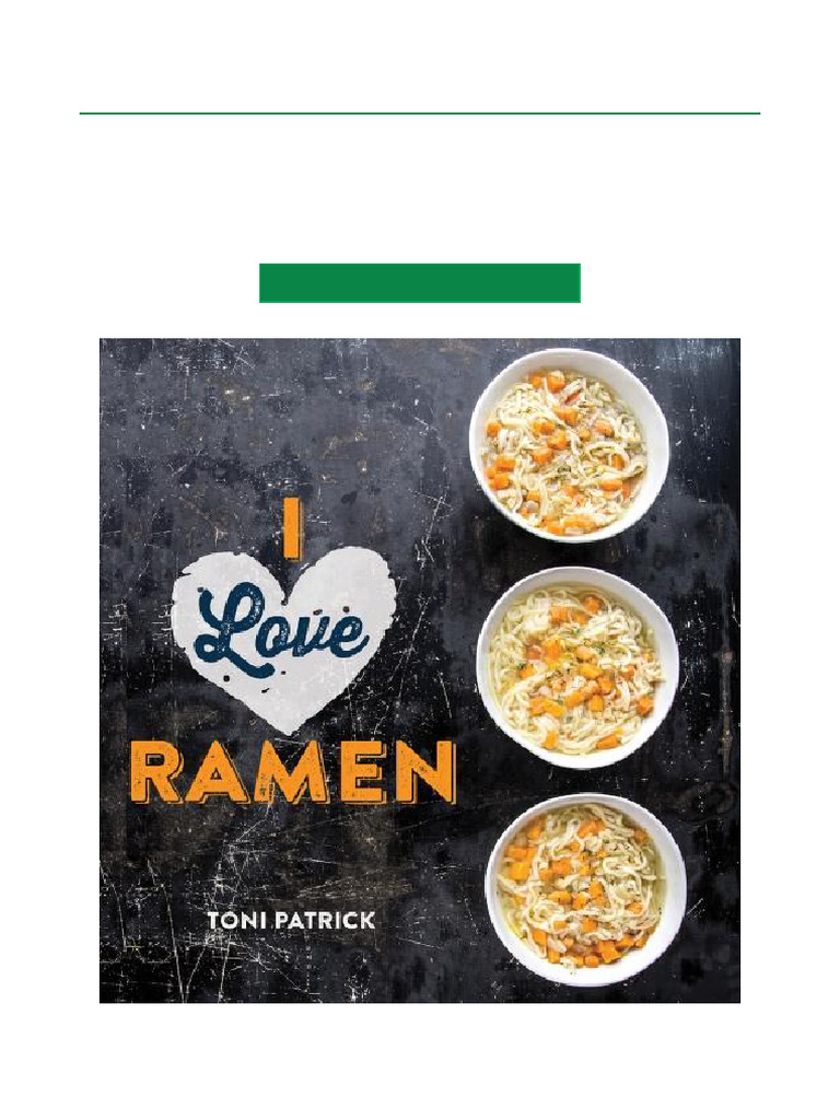 I Love Ramen DOCX PDF Download | PDF