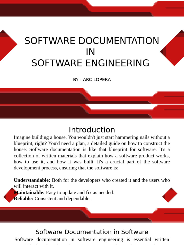 SOFTWARE DOCUMENTATION | PDF | Software Development | Software