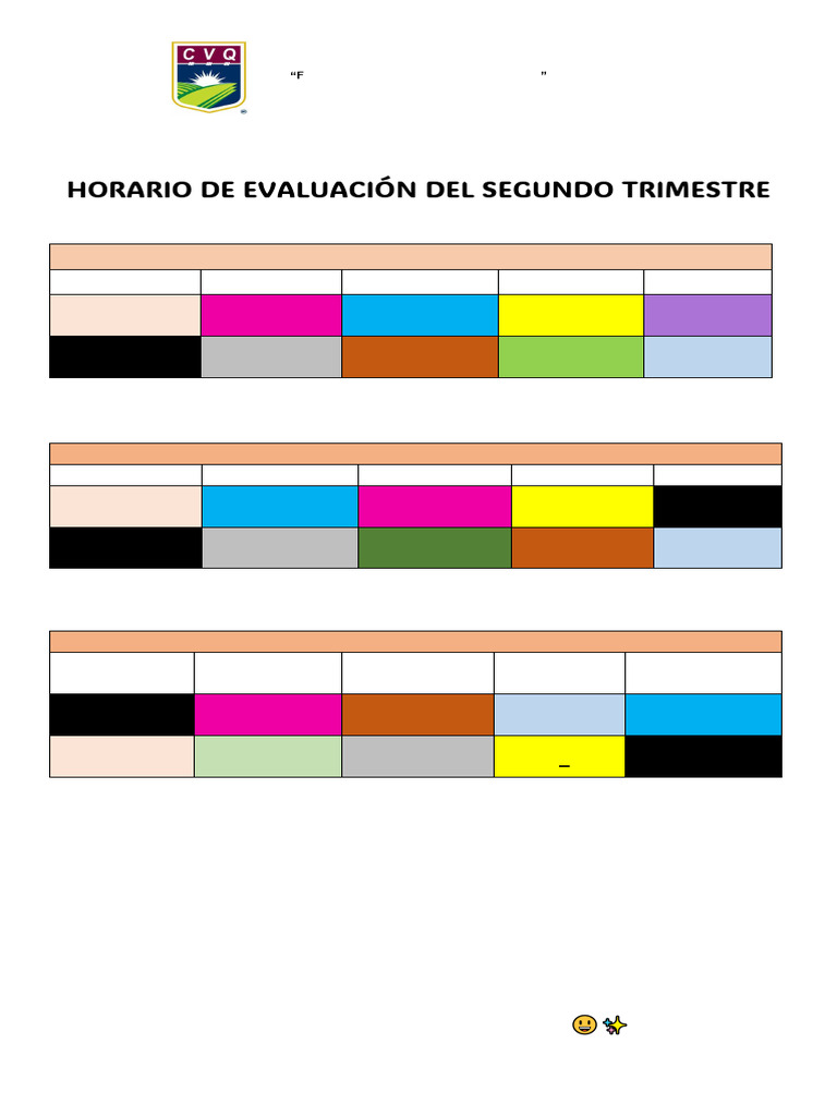 Exámenes 2 Trimestre 24-25 SPCVQ | PDF