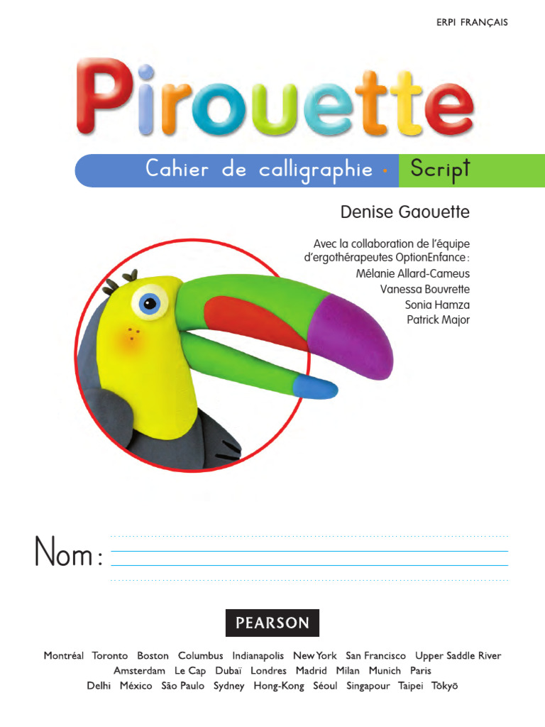 Cahier de Calligraphie Script | PDF