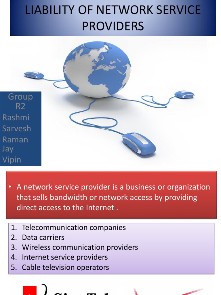 Liability of Network Service Providers | PDF | Internet Service ...