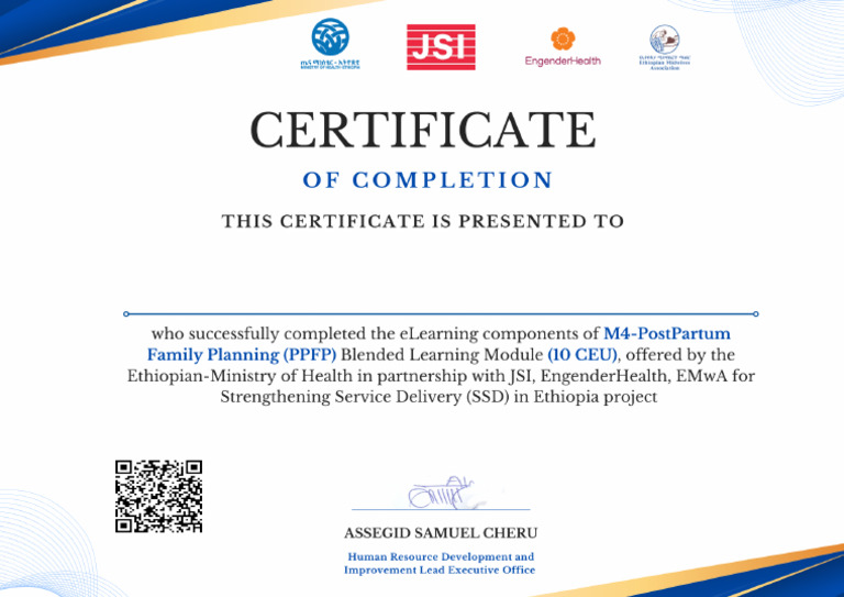PPFP Certificate | PDF