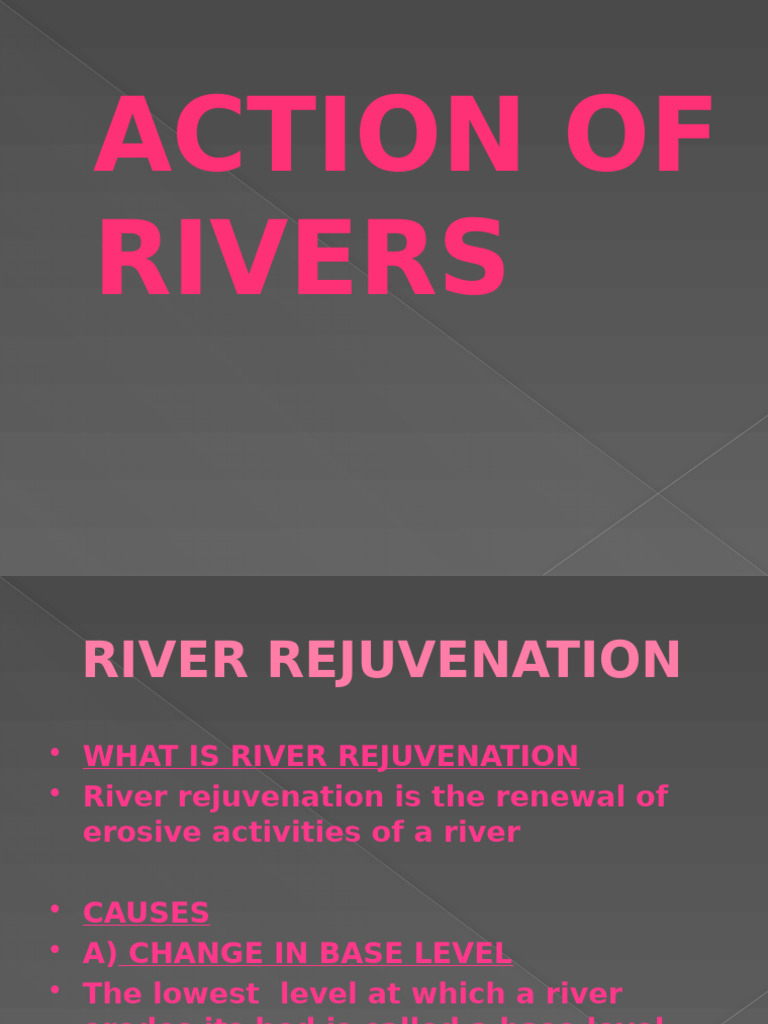 Action of Rivers Destiny | PDF