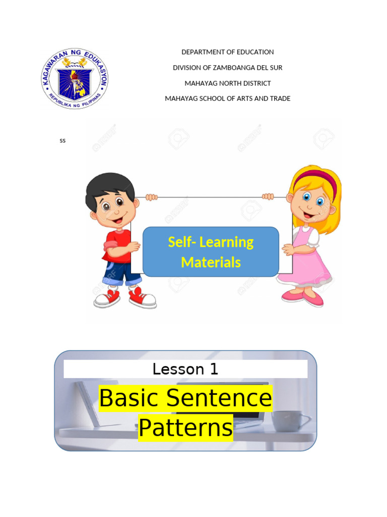 Basic Sentence Pattern Module | PDF | Verb | Subject (Grammar)