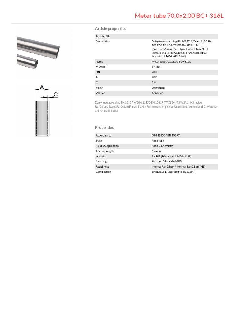 Product Data Sheet-800807002004s-En | PDF