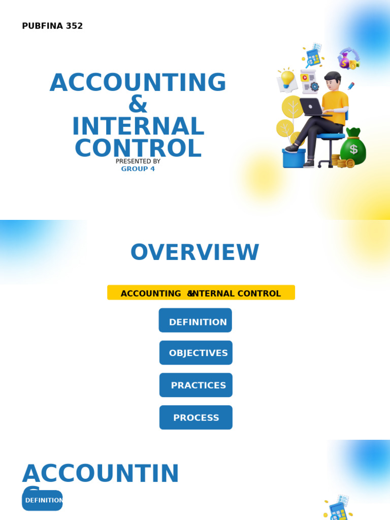 Accounting and Internal Control Overview | PDF | Internal Control ...