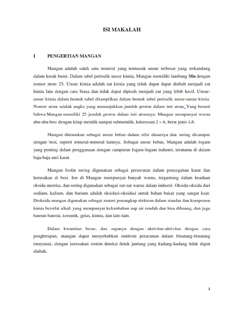 Detail Pembahasan MANGAN | PDF
