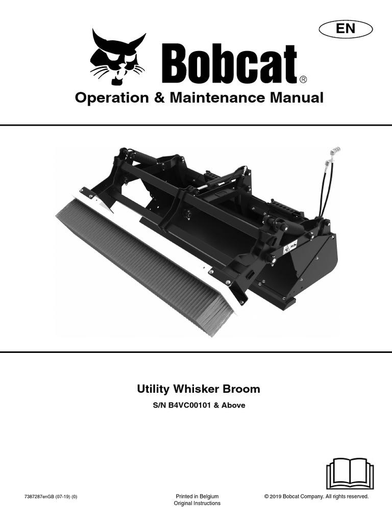 Broom, Whisker 7387287 enGB om 07-19 | PDF | Loader (Equipment) | Fires