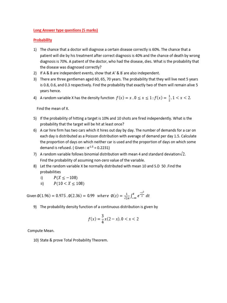 Suggestions For CA3 (U.T) | PDF | Medical Diagnosis | Medicine