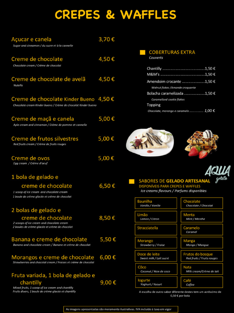 Crepes Waffles | PDF