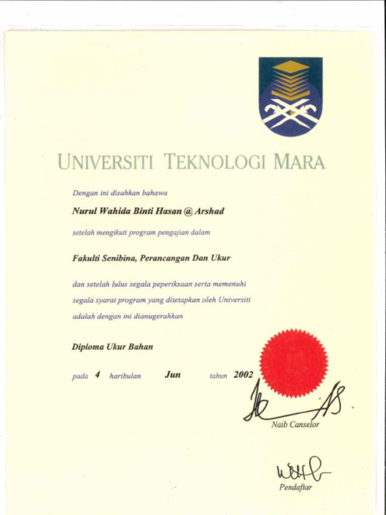 Diploma Cert | PDF