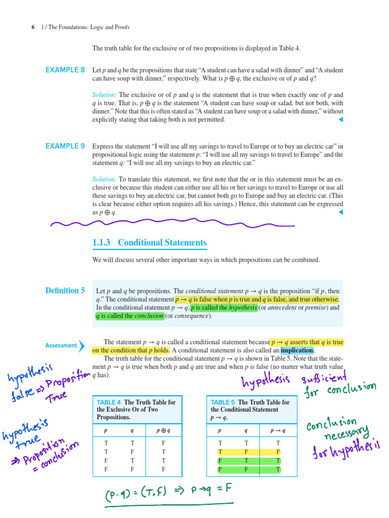Lecture2 524472447174675 | PDF | If And Only If | Logic