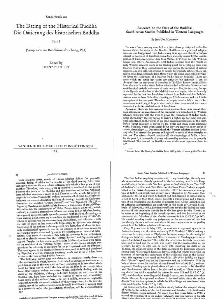 Juh Buddha Date | PDF | Ashoka