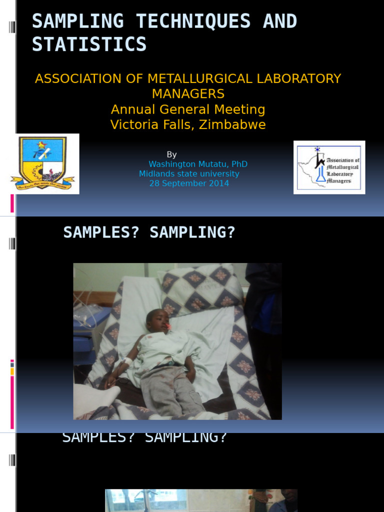Sampling Amlm 08282014 | PDF | Standard Error | Sampling (Statistics)