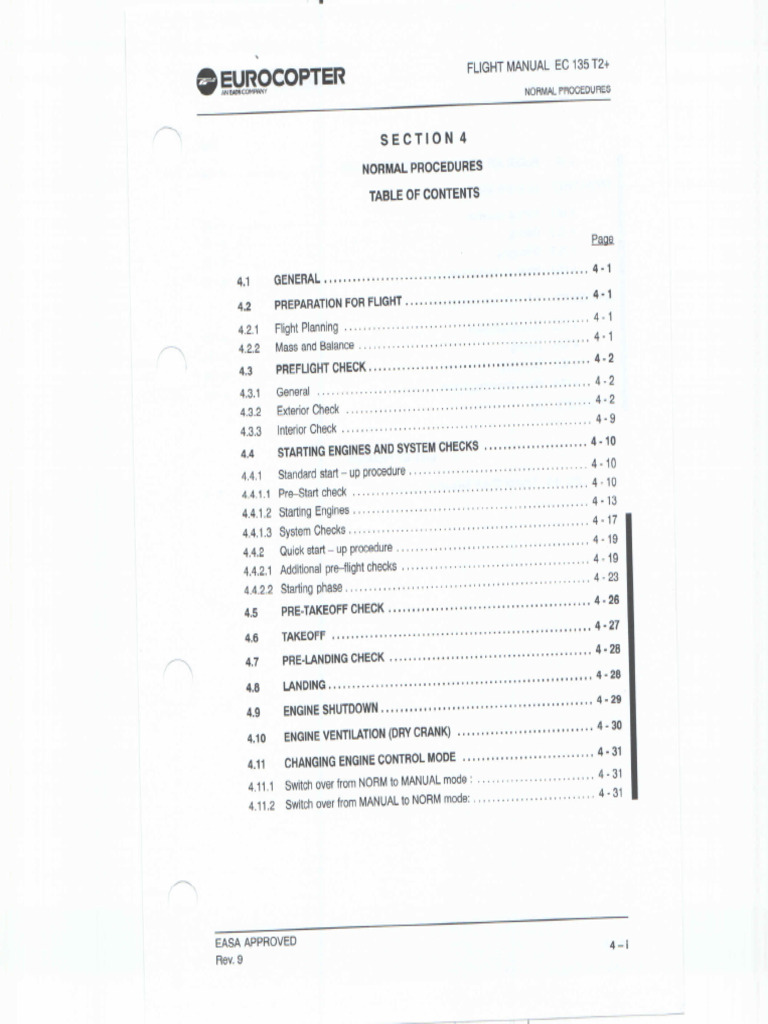 VT-GSD Normal Checklist | PDF