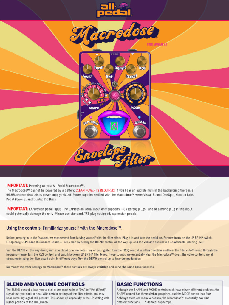 Macrodose Manual Web | PDF