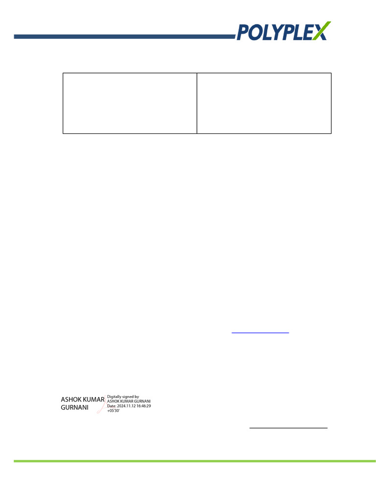 Polyplex Q2 2024 Financial Results Report | PDF | Audit | Expense