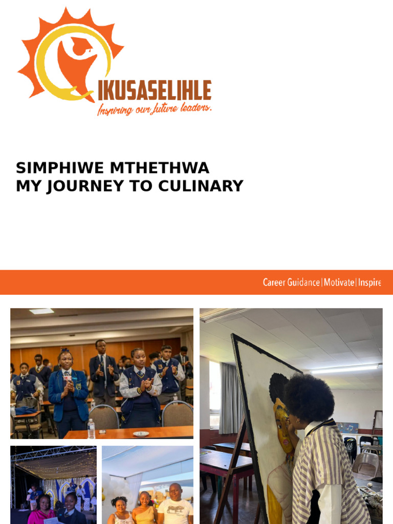 Ikusaselihle Career Presentation Guideline - Simphiwe-1 | PDF
