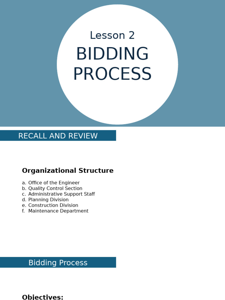CEPC124 2025 002 Bidding+Process | PDF | Specification (Technical ...
