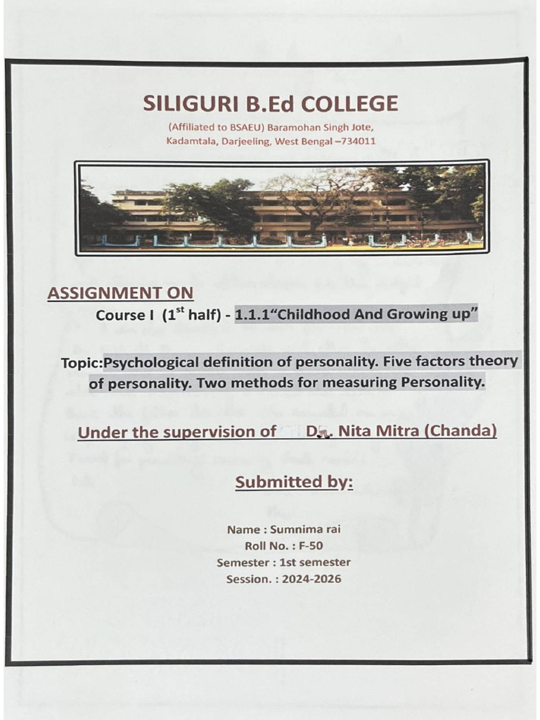 Sumnima Rai Roll No - F50 | PDF