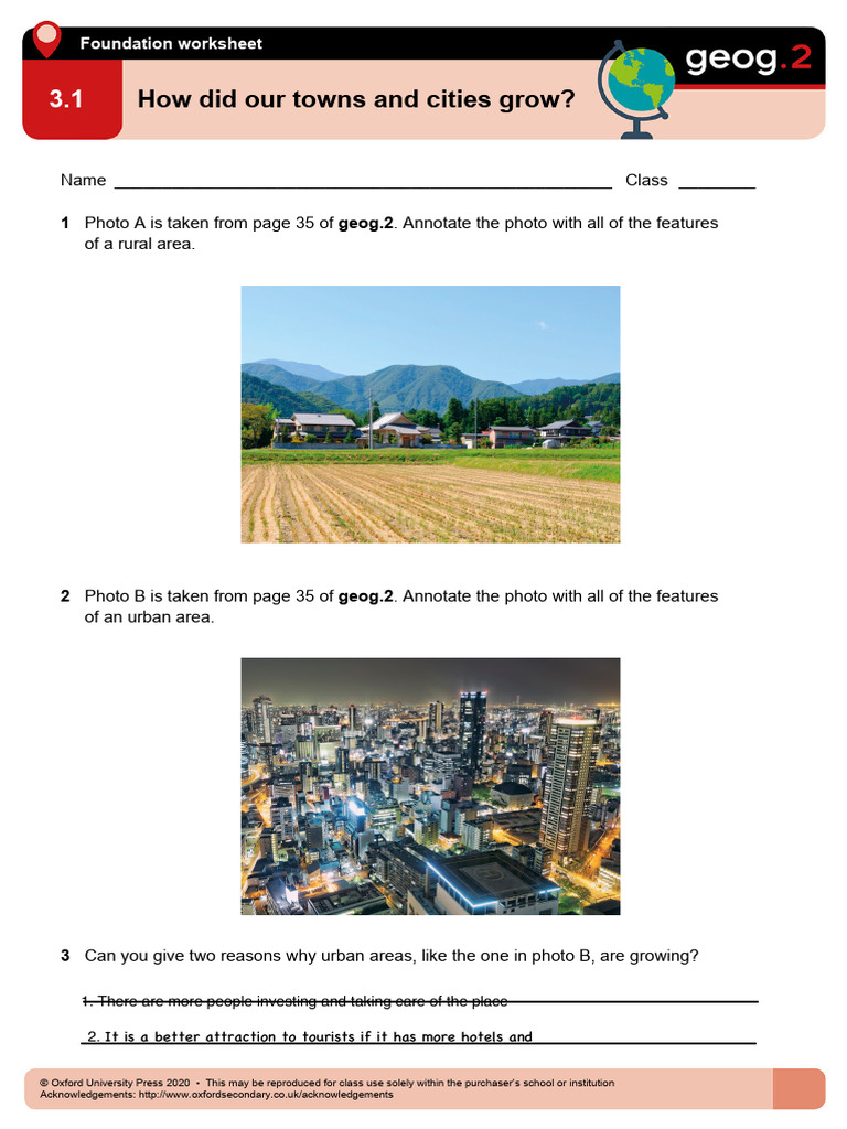 How Towns Cities Grew | PDF