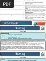 A Level Chemistry AQA CPAC Criteria Checklist | PDF | Risk