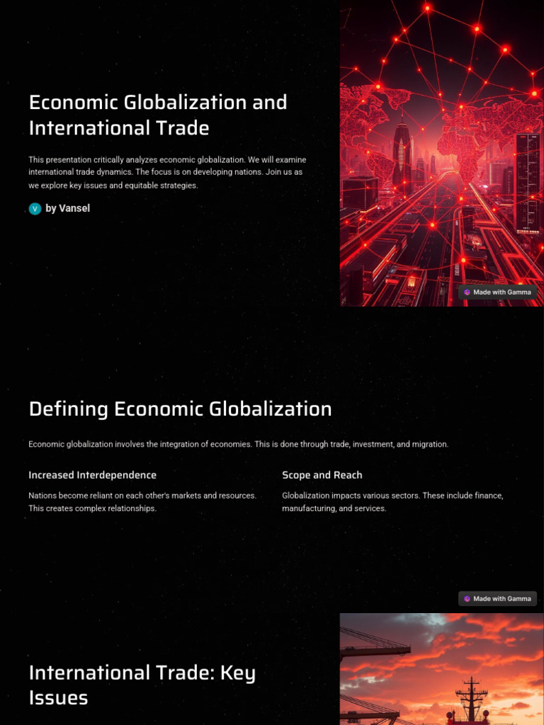 Globalization And Trade In Developing Nations Pdf Globalization Trade