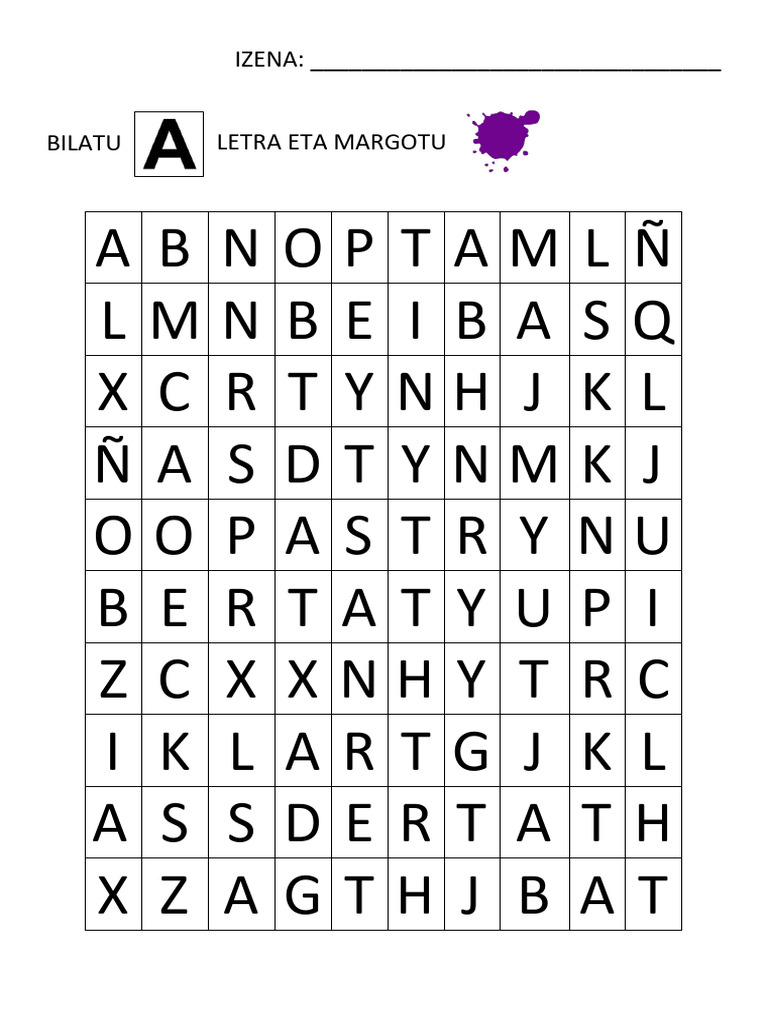 Bilatu Letra Berdina Taulan | PDF